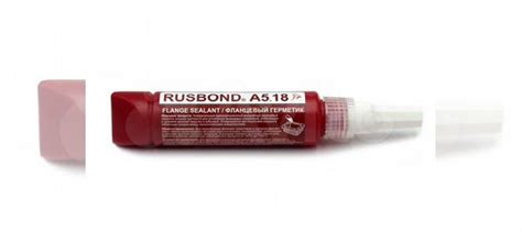 Герметик для жестких фланцев RusBond А5.18, флакон купить в Москве | Авито