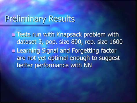Ppt Neural Optimization Of Evolutionary Algorithm Strategy Parameters