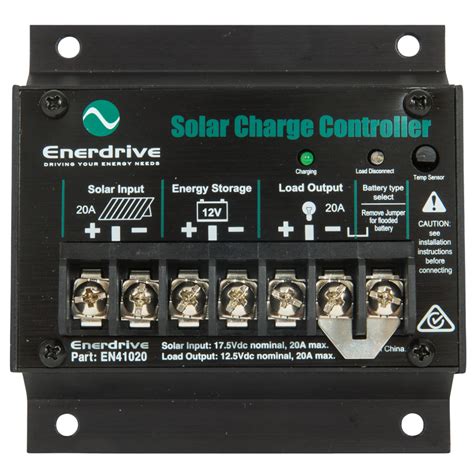 Enerdrive 10ah Solar Controller Signature Batteries
