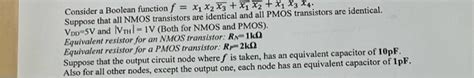 consider a boolean function f x1x2x3 x1x2 x1x3x4