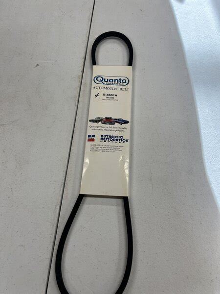 [sold] New Reproduction 1969 340 Alternator Fan Belt 2863564 For A Bodies Only Mopar Forum