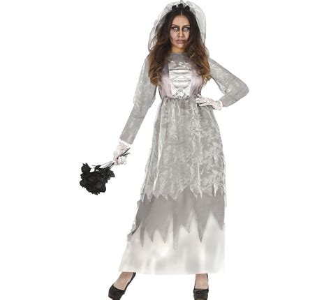 Costume Da Sposa Fantasma Spaventoso Per Donna