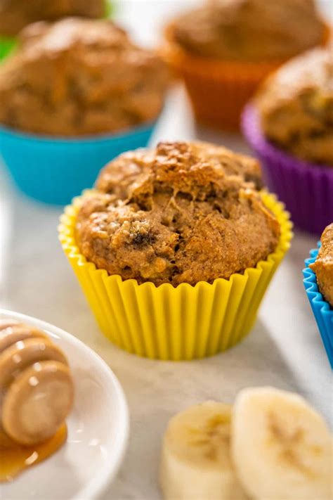 Fluffy Gf Almond Flour Banana Muffins Colleen Christensen Nutrition