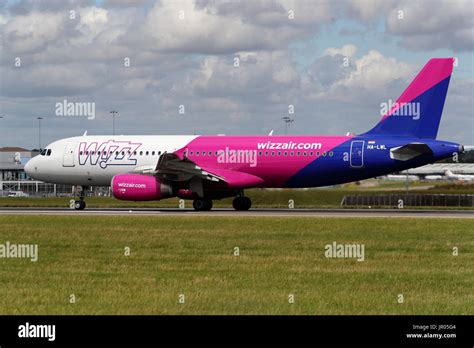 Wizz Air Airbus A320 Ha Lwl Taking Off From London Luton Airport Uk