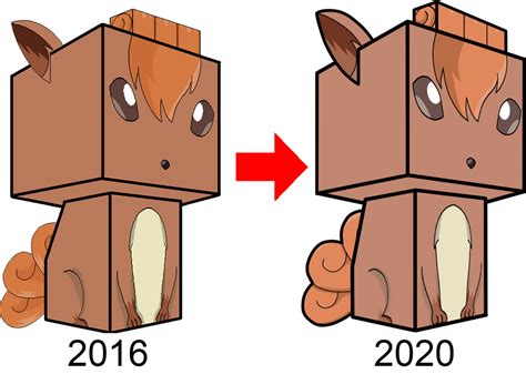 Vulpix Comparison 3d By Zienaxd On Deviantart