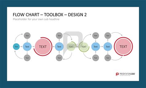 Flowchart Toolbox Powerpoint Template Flow Chart Powerpoint Templates Powerpoint