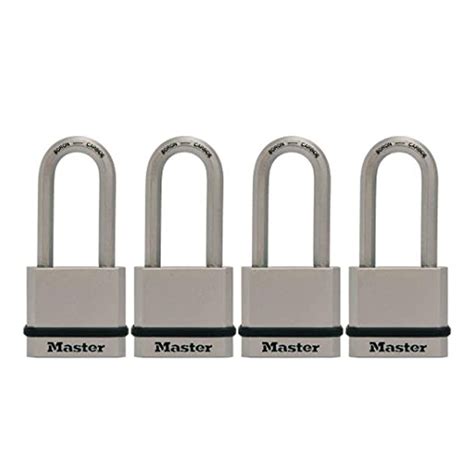 Magnum Solid Steel Keyed Alike Padlocks 1 34 In Wide 4 Pack