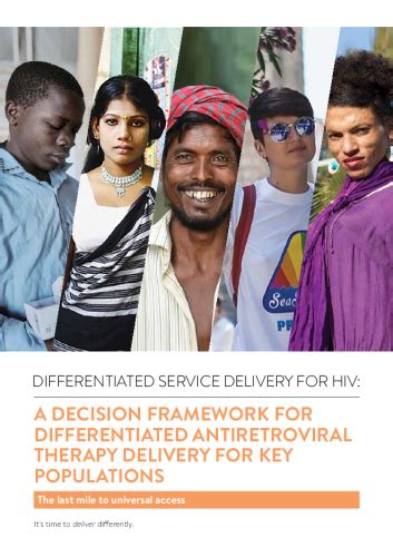 Global Guidance On Dsd For Key Populations Differentiated Service