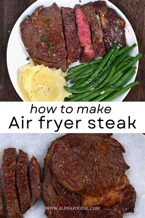 The Perfect Air Fryer Steak Alphafoodie