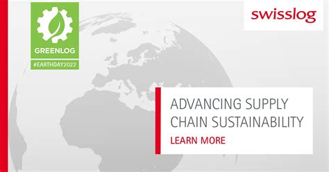 Swisslog On Linkedin Greenlog Enhancing Supply Chain Sustainability Swisslog