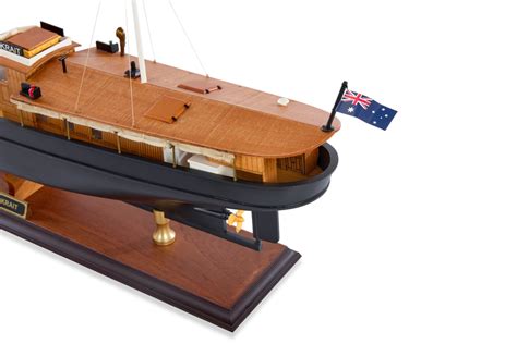 Wooden Mv Krait Model The Legendary Operation Jaywick Vessel
