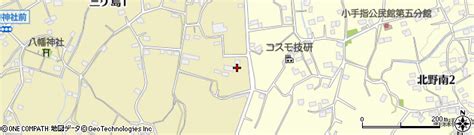 埼玉県所沢市三ケ島1丁目8の地図 住所一覧検索｜地図マピオン