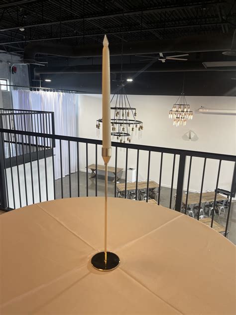 Large Gold Candle Stick Holder 12 Avaiable — The Foundry