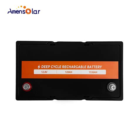 Wholesale Aml12 120 12 8v L Series Lifepo4 Battery Factory And Supplier Amensolar