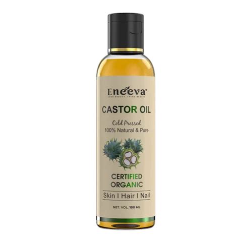 ENEEVA Castor Hair Oil 100 ML At 63 Bottle Pure Castor Oil In