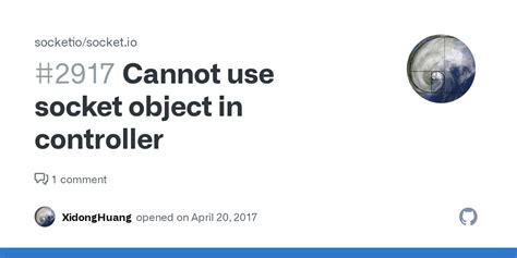 Cannot Use Socket Object In Controller Issue 2917 Socketio Socket