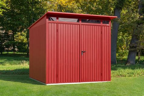 Hörmann Gerätehaus Modell Berry Classic Typ 2 mit Pultdach Gartenhaus de