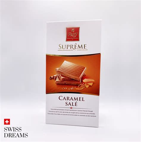 Supreme Frey Milk Caramel Chocolate Bar SwissDreams