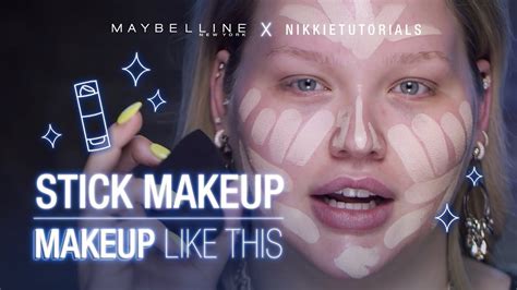 Maybelline Superstay Multi Use Foundation Stick Makeup Tutorial Ft