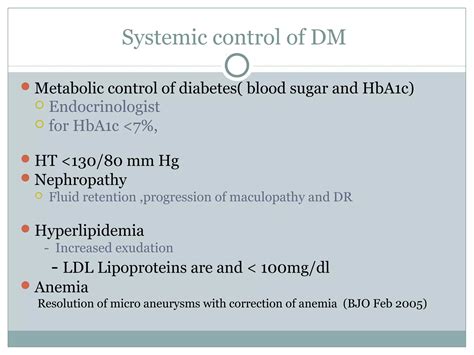 Diabetic Maculopathy Ppt