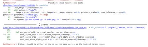 Runtime Error In Image2image Addnoise Issue 1600 Huggingface
