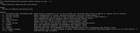 sitecore content serialization scs commands explained blog by