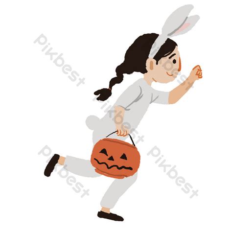 Bunny Ears Girl Commercial Elements Png Images Psd Free Download