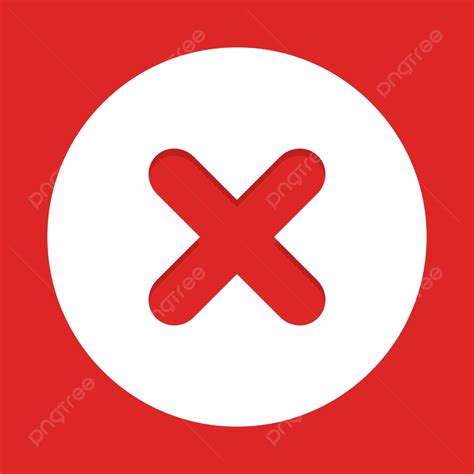 Incorrect Indications X Marks Unaccepted Declined Negation Misleading