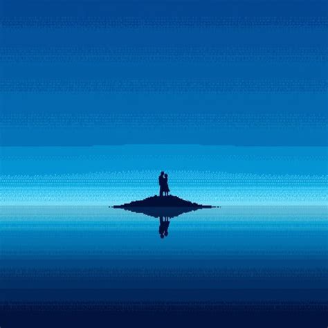 Free Embracing Azure Infinity Image Embrace Silhouette Azure