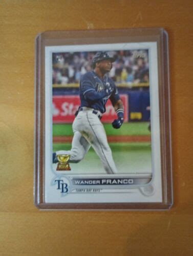 2022 Topps Series Wander Franco Rc Rookie Card Tampa Bay Rays