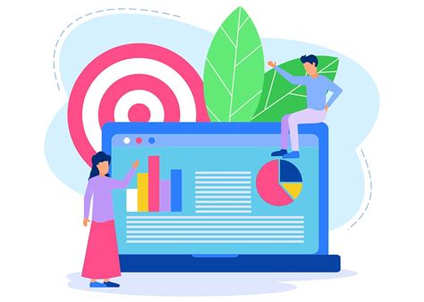 Illustration Vector Graphic Cartoon Character Of Business Analysis