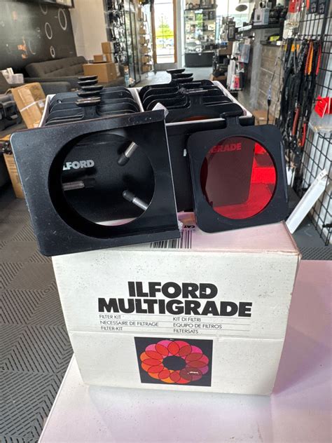 Used Ilford Multigrade Filter Kit Impulse