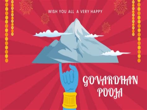 Govardhan Puja Wishes 2023 In Hindi Govardhan Puja Sms Shayari