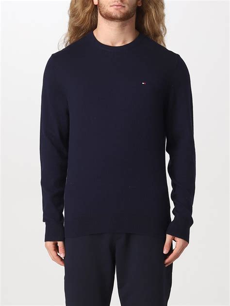 Tommy Hilfiger Herren Pullover Blau Tommy Hilfiger Pullover