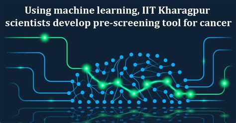 Using Machine Learning Scientists Develop Pre Screening Tool For