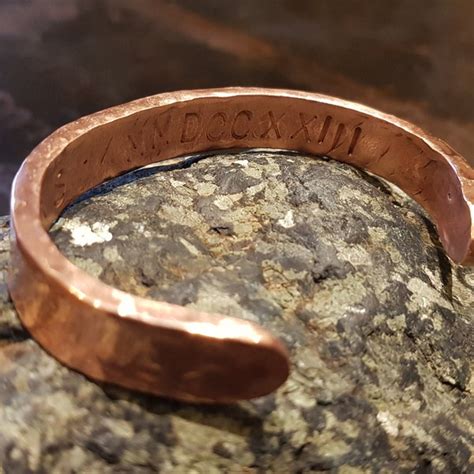 Mens Copper Bracelet Etsy