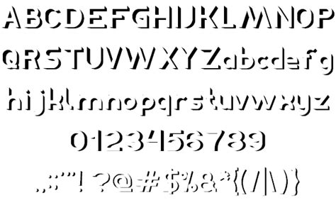 Exposure Display Fontplanet