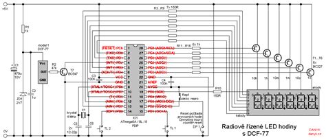 Dcf 77 Radio Controlled Led Clock