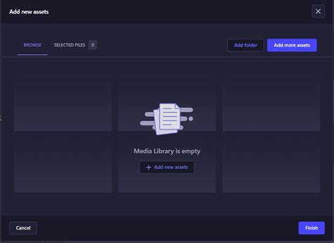Integrate Default Media Uploader Dialog Box In My Custom Plugin R Strapi