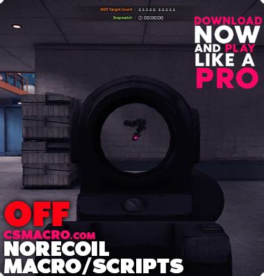 Black Squad No Recoil Macro Script Logitech Lua Script