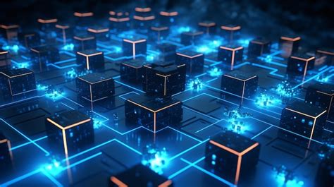 Premium Ai Image Securing Blockchain Transactions And Decentralized