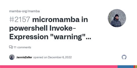 Micromamba In Powershell Invoke Expression Warning Despite Shell Init