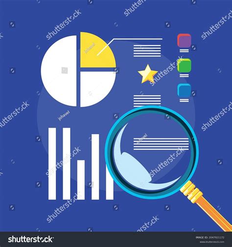 Marketing Digital Analysing Statistics Chart Stock Vector Royalty Free 2047921172 Shutterstock