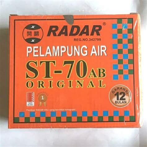 Jual RADAR Orange Pelampung Air Otomatis ST 70 AB Original Perlengkapan