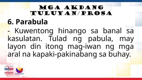 Kahulugan Mga Halimbawa At Uri Ng Panitikanpptx