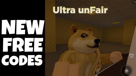 NEW FREE CODES ULTRA UNFAIR ROBLOX YouTube