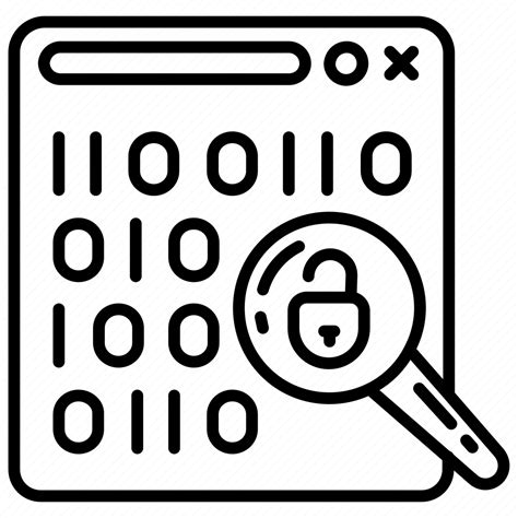Vulnerability Assessment Scanning Threat Modeling Security Testing Icon Download On
