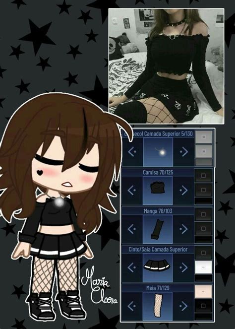 Одежда для девочек гача клуб 😍💗 Roupas Roupas De Anime Roupas De