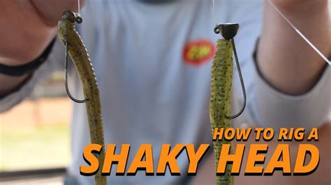 How To Rig A Shaky Head Youtube