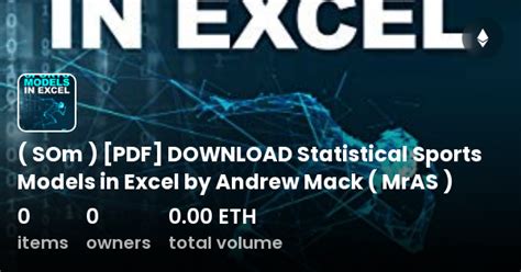 Som [pdf] Download Statistical Sports Models In Excel By Andrew